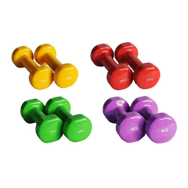 Vinyl Dumbbells 500g — Health and Leisure Hobart